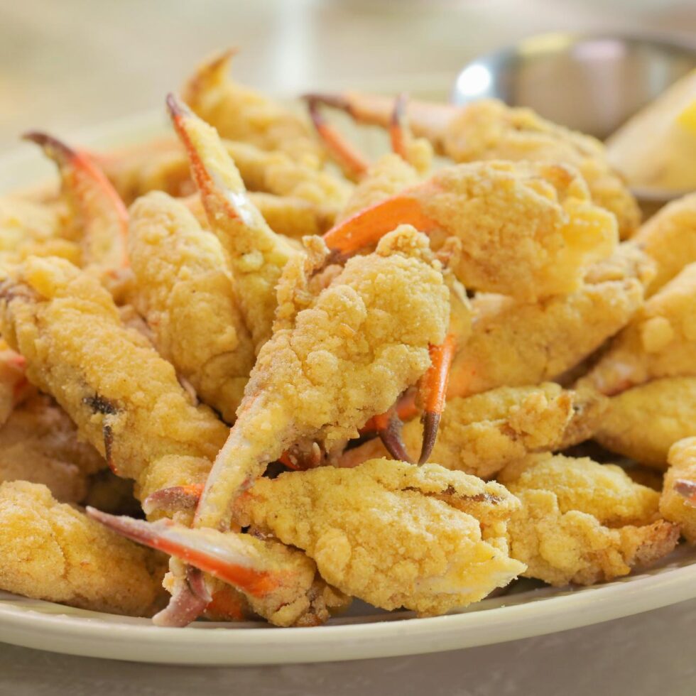 QUICK AND EASY FRIED CRAB CLAWS - Bon Appetit